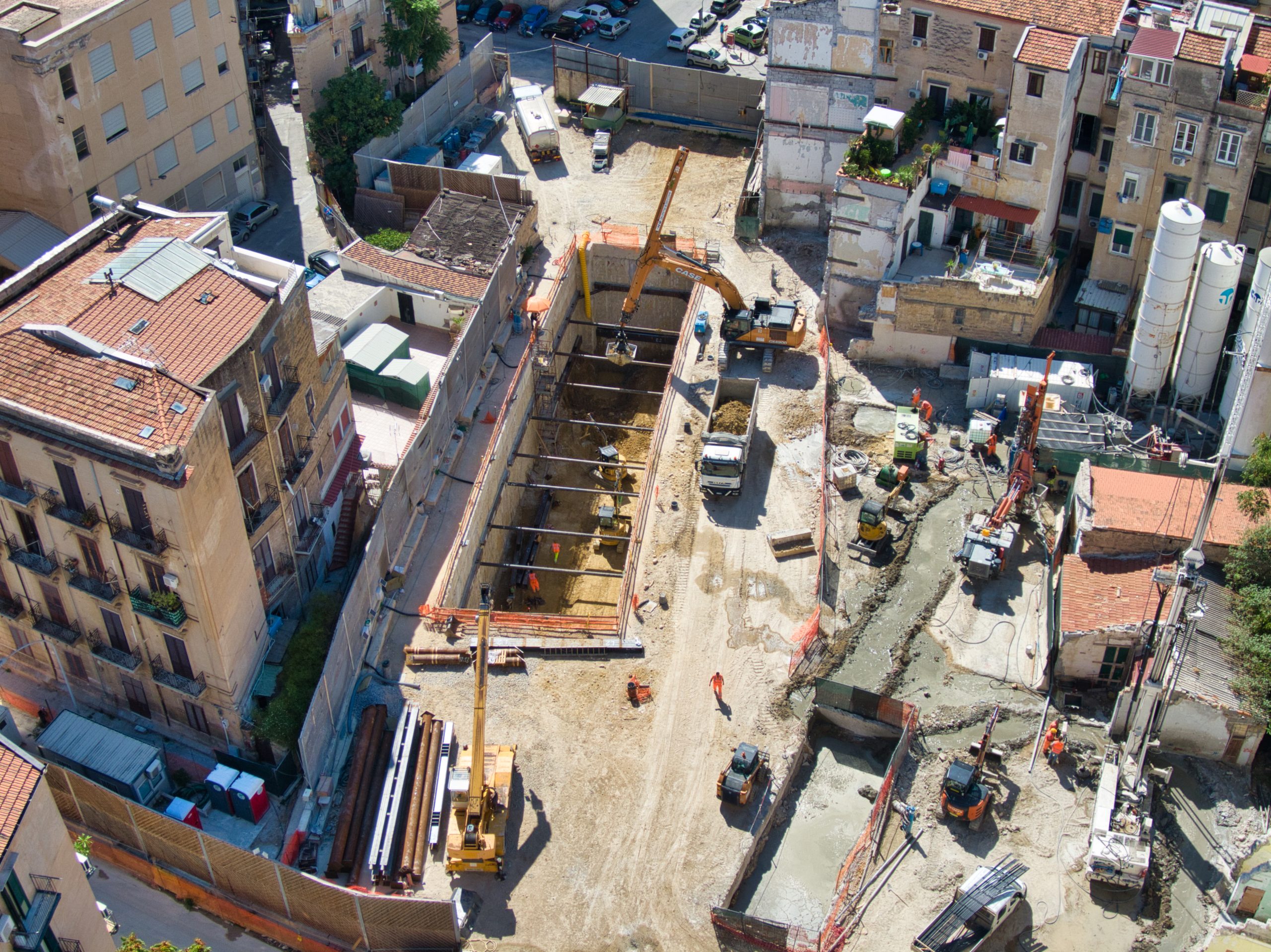 Vicolo Bernava | Iniziato lo scavo del tratto di galleria mancante ...