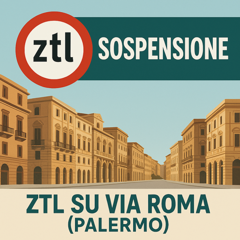 Sospensione ZTL su via Roma dal 1 settembre - Mobilita Palermo